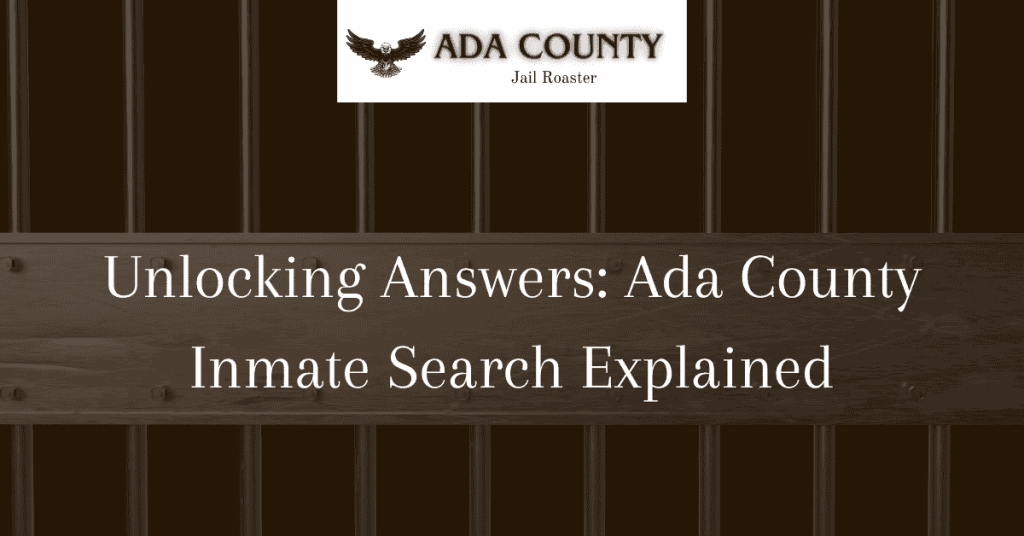 The Ada County Sheriff's Office: Keeping the Community Safe